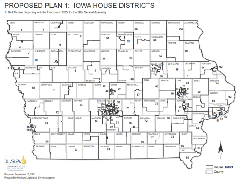 Iowa Legislative and Congressional Map Analysis - Soapbox